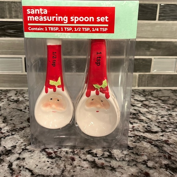 Holiday | Nib Ceramicsantameasuringspoon Set | Poshmark